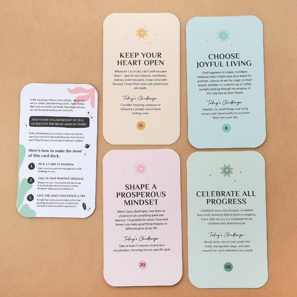 Affirmation Cards Deck – MindfulSouls