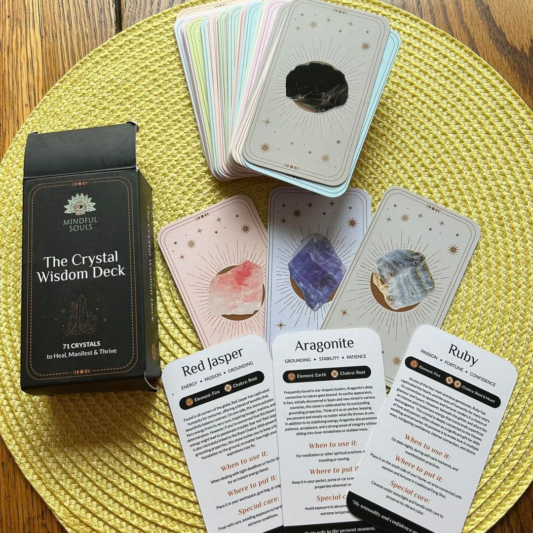 The Crystal Wisdom Card Deck – MindfulSouls