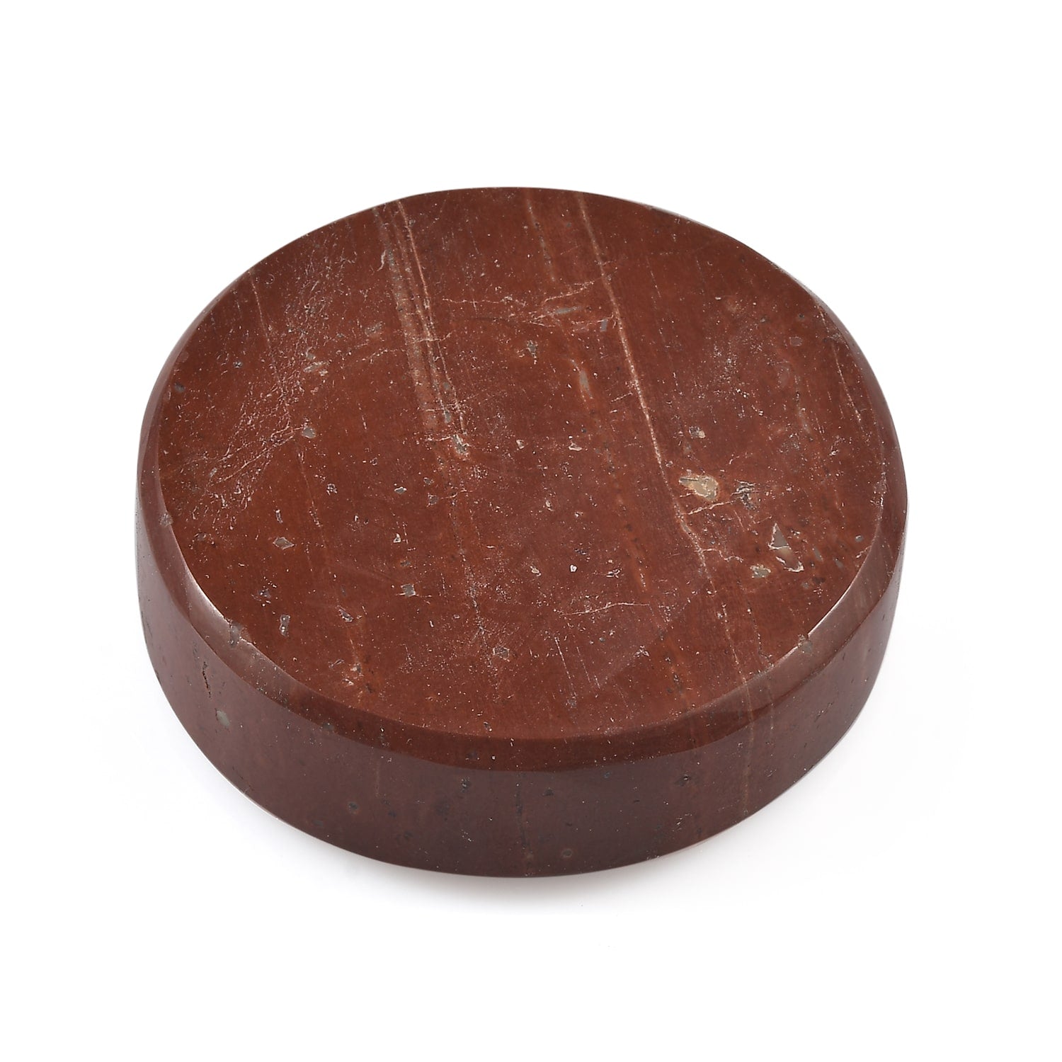 Red Jasper Circle Crystal – Centered in Strength & Stability – MindfulSouls