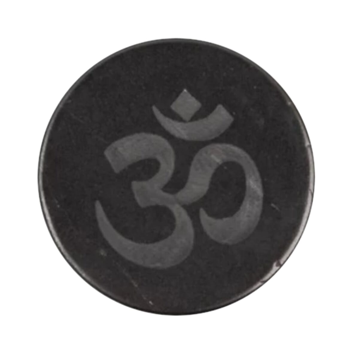 Shungite OM Round Tile – Enhance Your Space with Energy and Harmony ...
