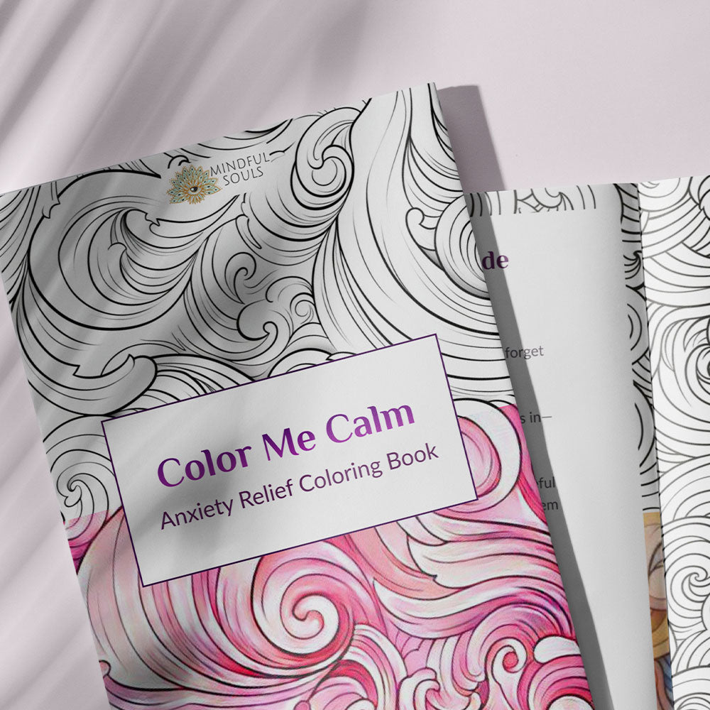 Anxiety Relief Printable Coloring eBook – MindfulSouls