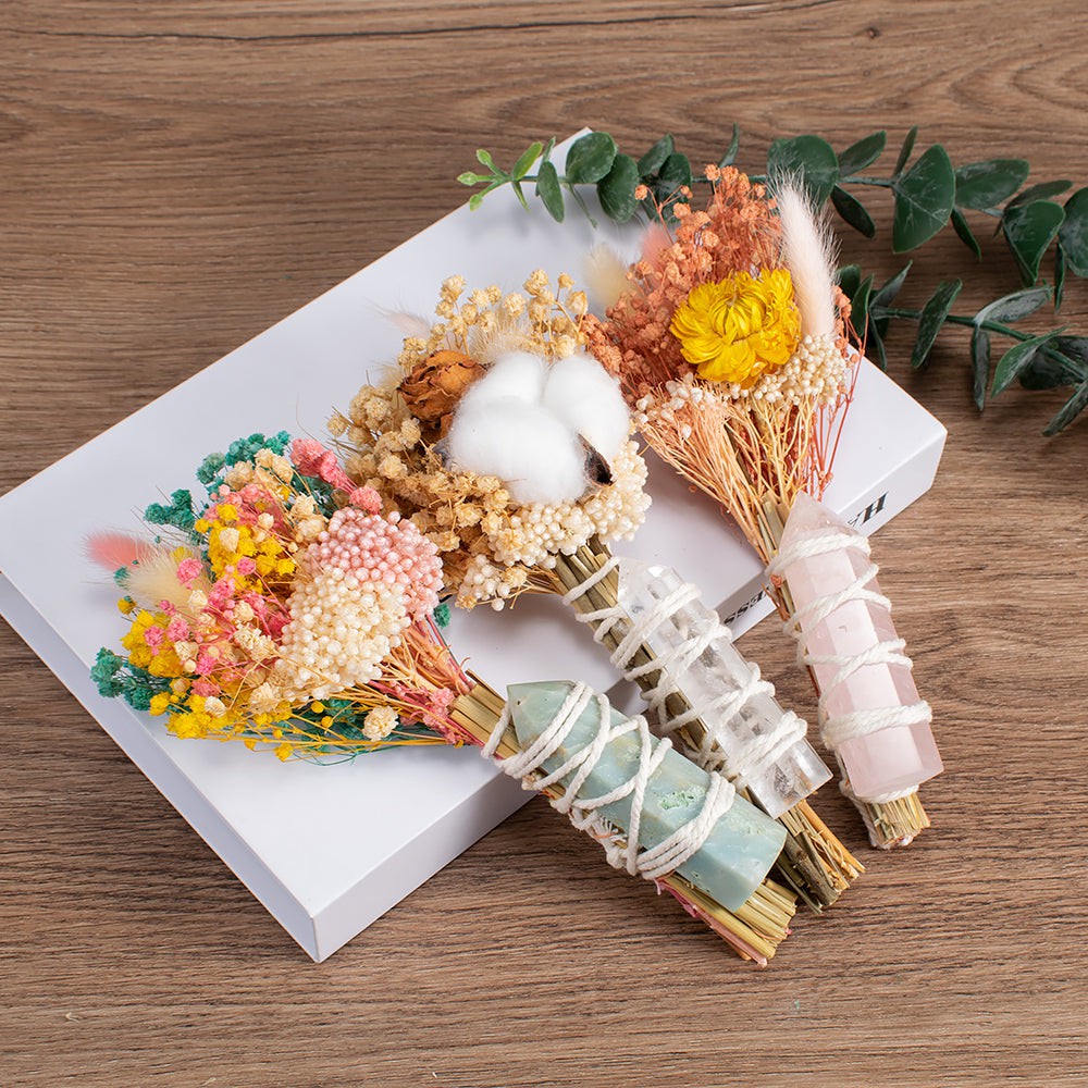 Crystal Point Flower Bouquet – MindfulSouls