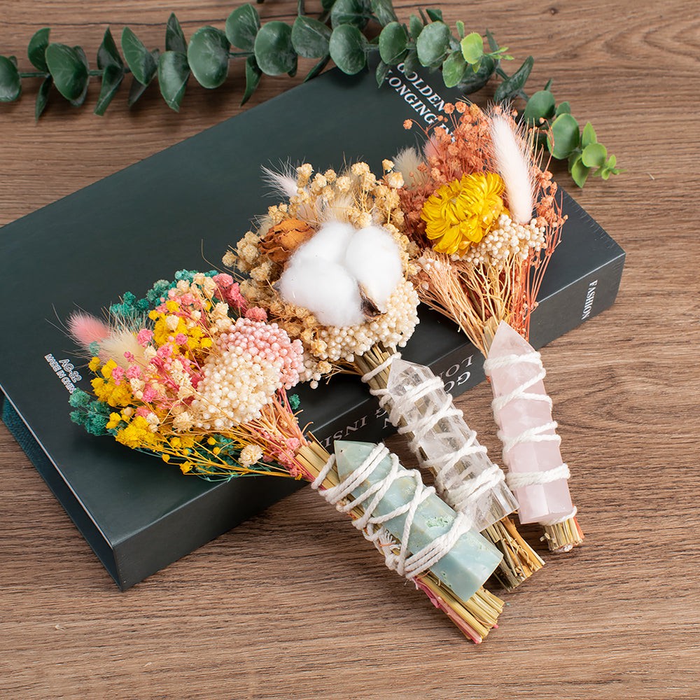 Crystal Point Flower Bouquet – MindfulSouls