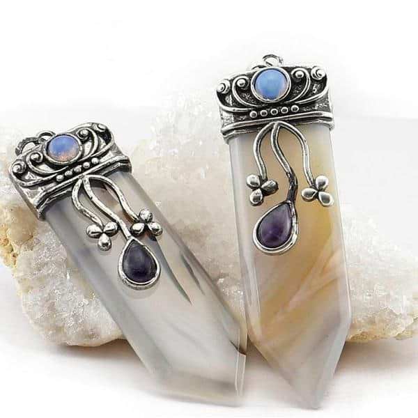 Goddess Protection Crystal Necklace Pendant – MindfulSouls