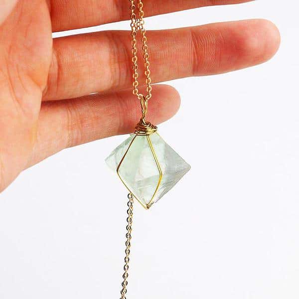 Green Fluorite Necklace – MindfulSouls