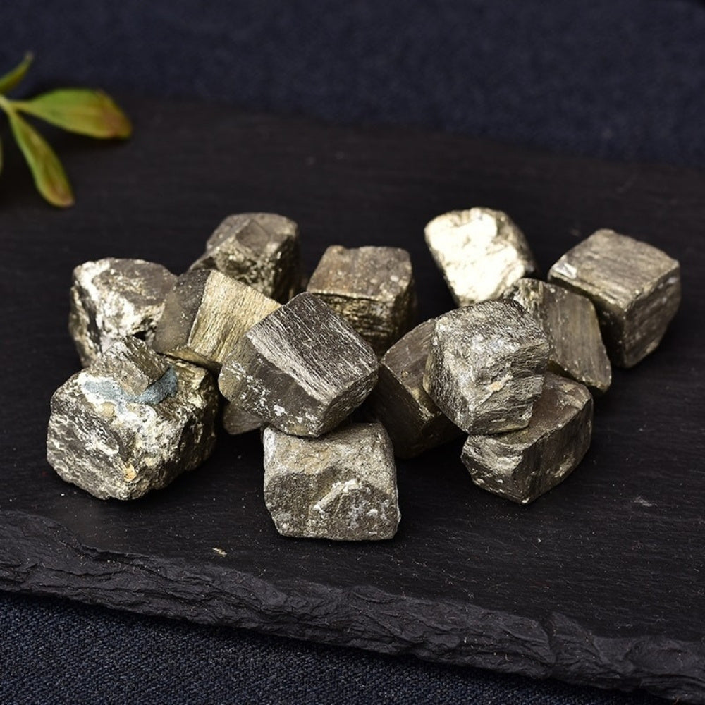 Natural Raw Pyrite Stones MindfulSouls natural-raw-pyrite-stones-mindfulsouls