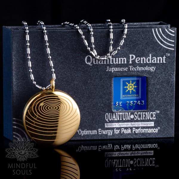 Gold Titanium Energy Necklace – MindfulSouls
