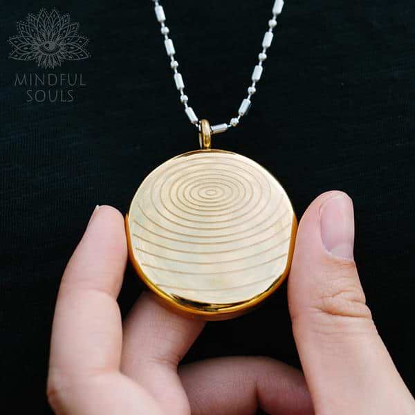 Gold Titanium Energy Necklace – MindfulSouls