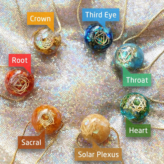 Gold Chakra Necklace – MindfulSouls