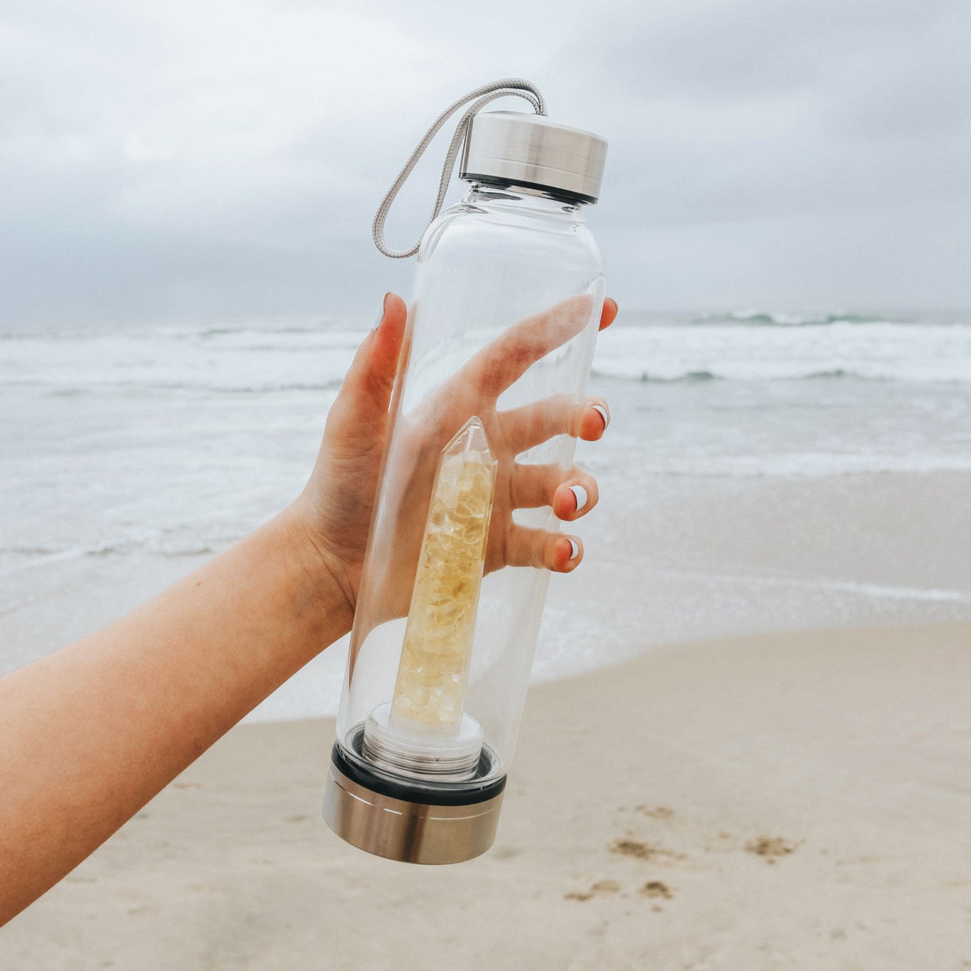 Crystal Elixir Infused Water Bottle – MindfulSouls