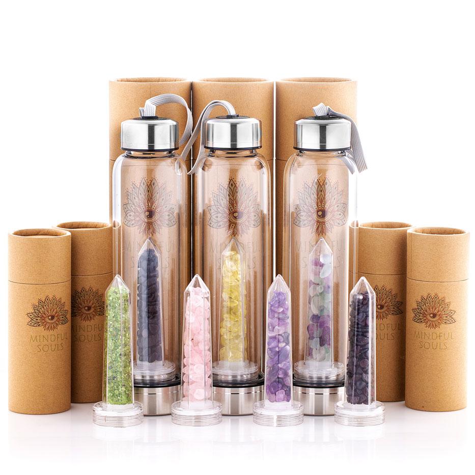 Crystal Elixir Infused Water Bottle – MindfulSouls
