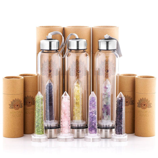Crystal Elixir Infused Water Bottle – MindfulSouls