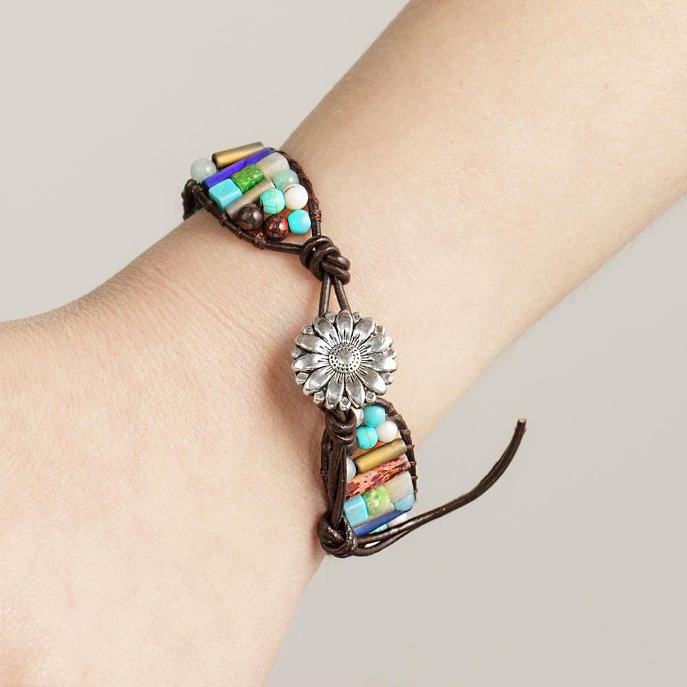 Positivity Agate Gemstone Bracelet – MindfulSouls